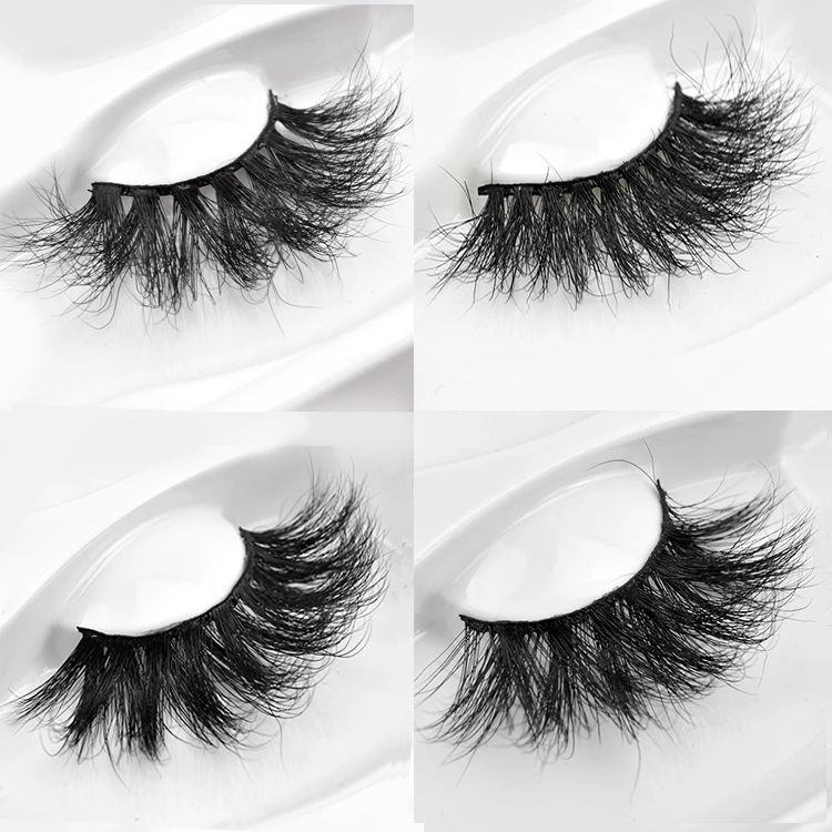 Wholesale Bulk Top Quality 5d 22mm 25mm Mink Eyelashes Super Fluffy 6d ...