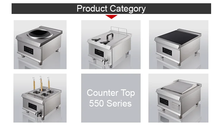 Professional Stainless Steel Induction Cooker for Hotels