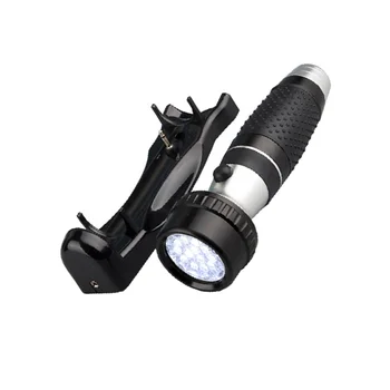 13 Led Rechargeable Wall Mounted Emergency Hotel Flashlight Aluminum ...