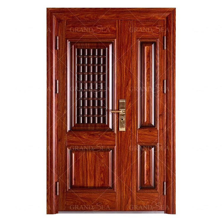Secure Your Home with Steel Double-Layer Doors by GRANDSEA