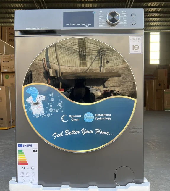 12KG Fully Automatic Washing Machine Drum High and Low Temperature ...
