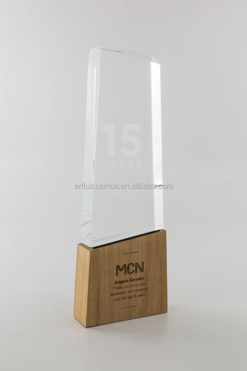 Custom Acrylic Award Trophies - Nautical Style for Sports