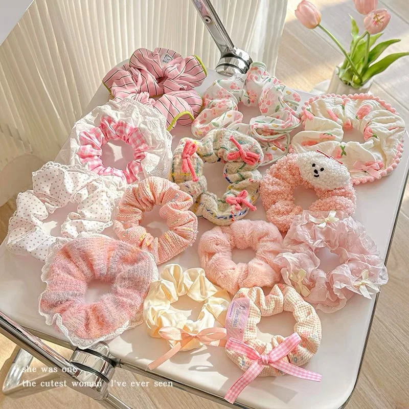 Fresh Summer Large Scrunchie Hair Accessory for Kids Super Fairy Sweet ...