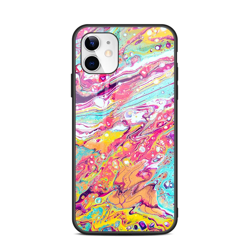 Fashion Universal Fluid Liquid Design Smooth Glass Hard Scratch-proof ...