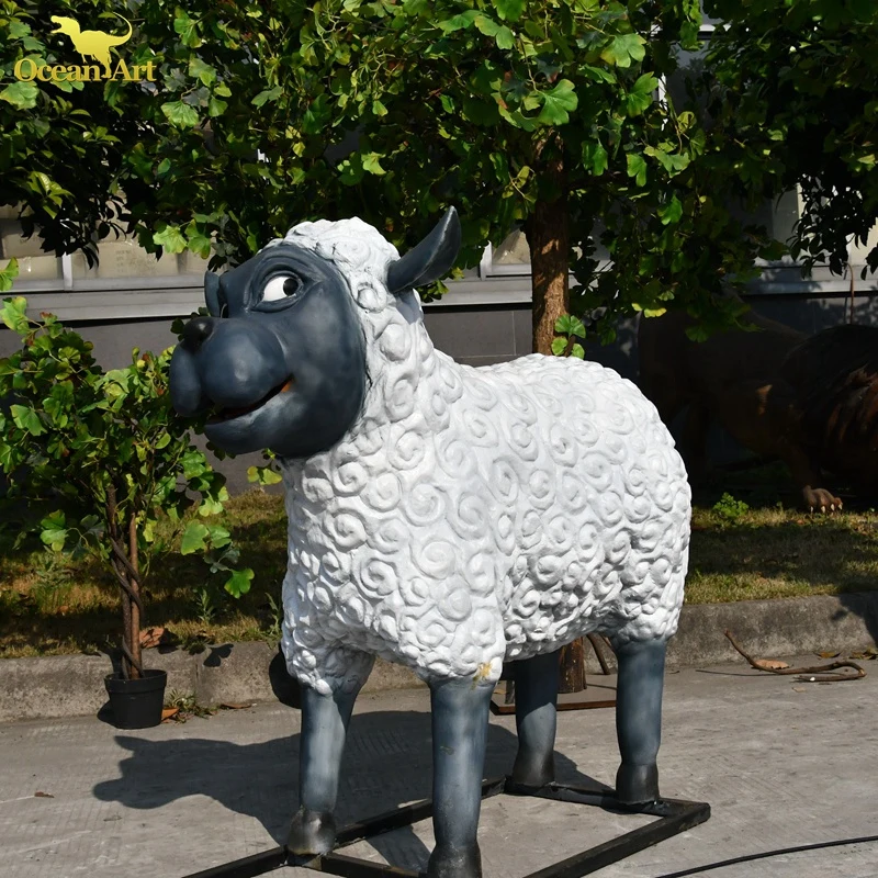 Handmade Life Size Farm Animal Animatronic Hyperbole Sheep - Buy ...