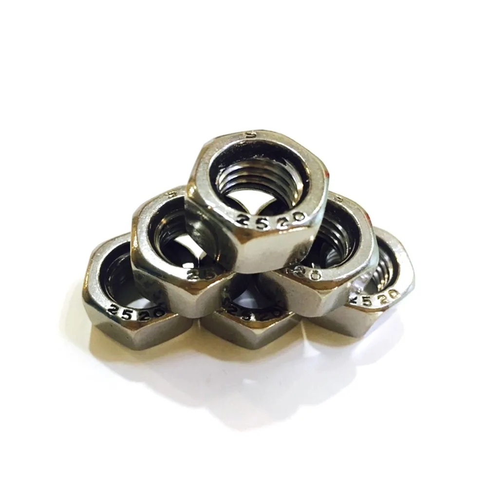M52 M56 Ss 2520 Stainless Steel Metric Hex Nut Din934 - Buy M27 M38 M64 ...