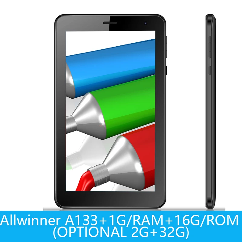 7 Inch Cheap Android Tablet Ouad-Core Allwinner A133 for Kids