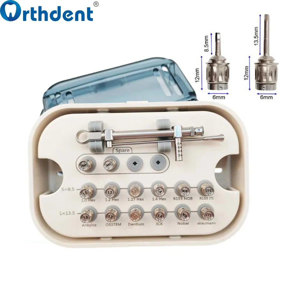Orthdent Dental Implant Torque Wrench Repair Kit - 16pcs