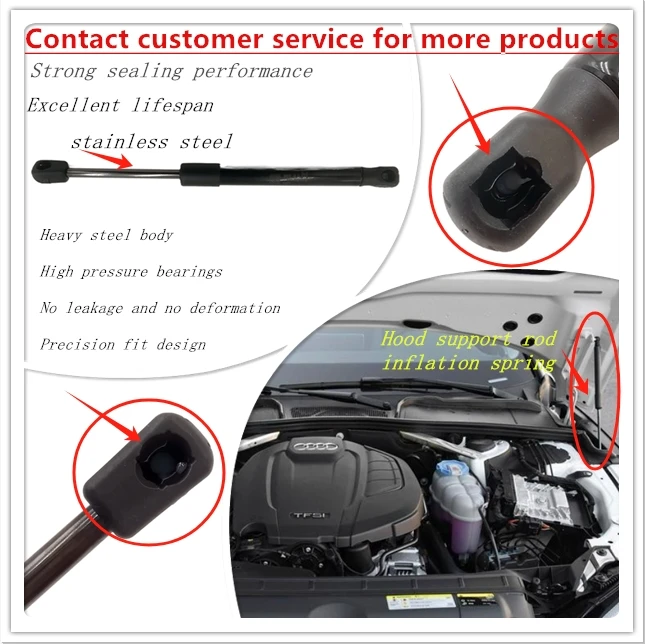 95551135900 Hood Prop Gas Strut for Porsche VW Car Auto Parts (718 911 ...