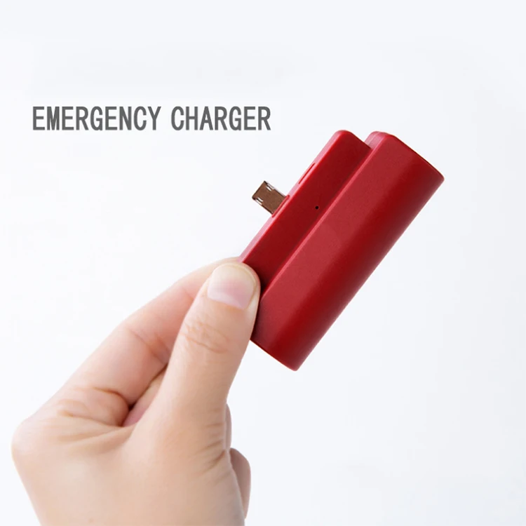 Emergency Mini Power Bank Logo Customized Promotional Gift Power Bank ...