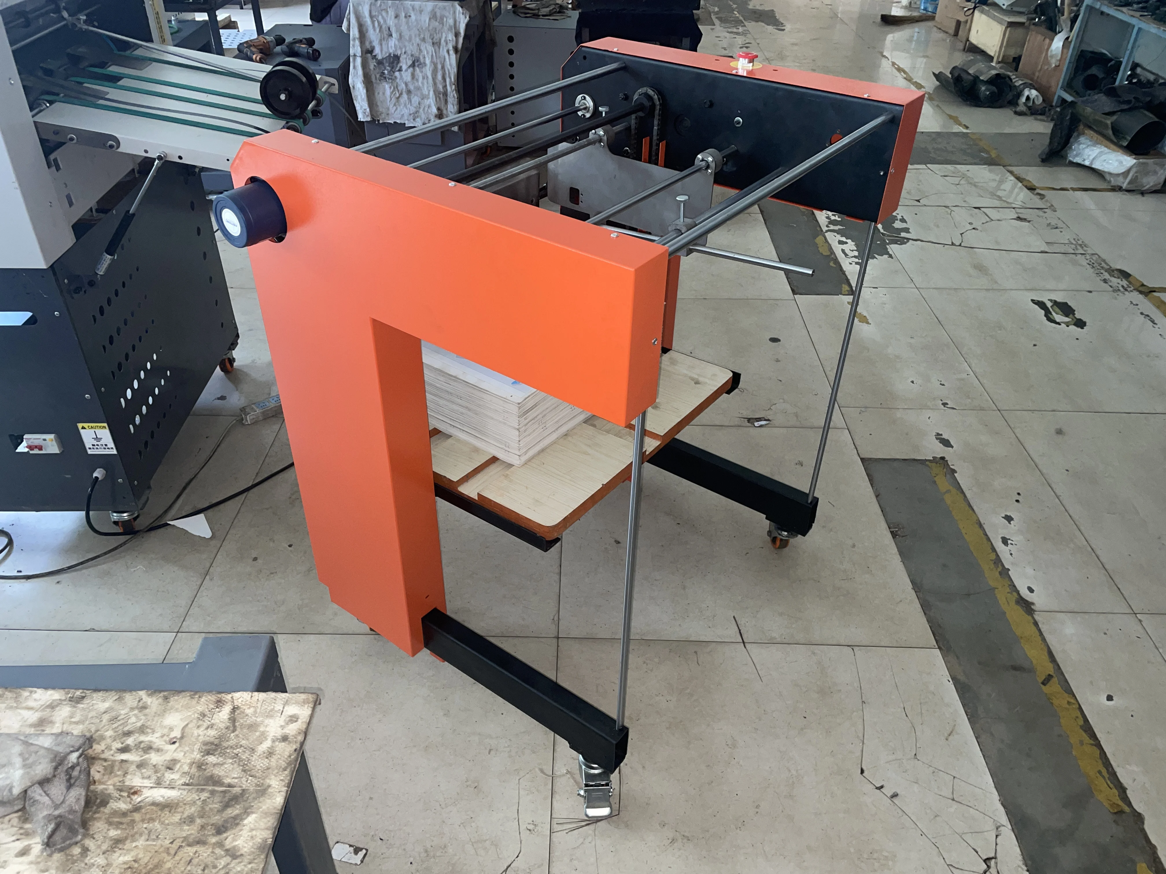 620*600mm 2024 New Model Automatic Paper Receiving Device Machine with ...