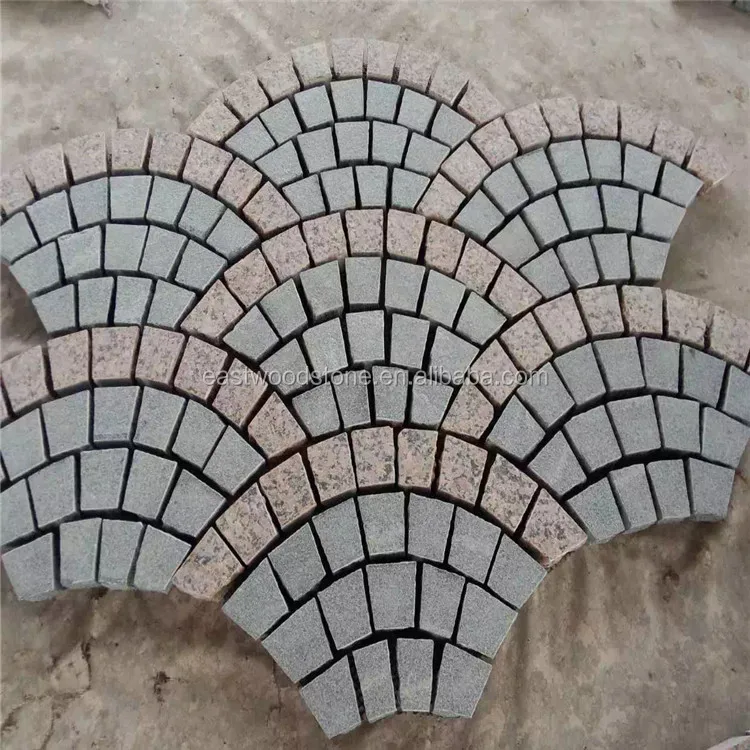 Granite Stone Paver Mesh Back - Buy Mesh Backed Tiles,Driveway Paving ...