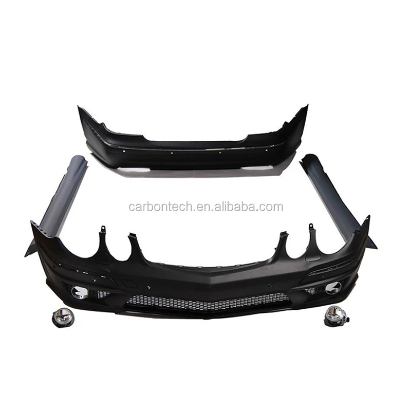 High Fitment! E Class W211 Body Kit With Front Bumper Rear Bumper Side ...