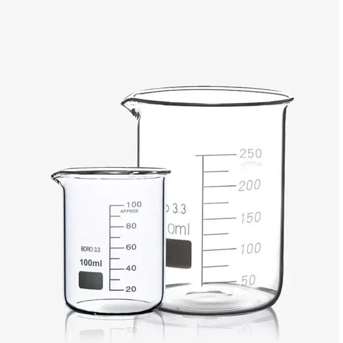 Lab Use Double Wall Glass Tempering Laboratory Glassware