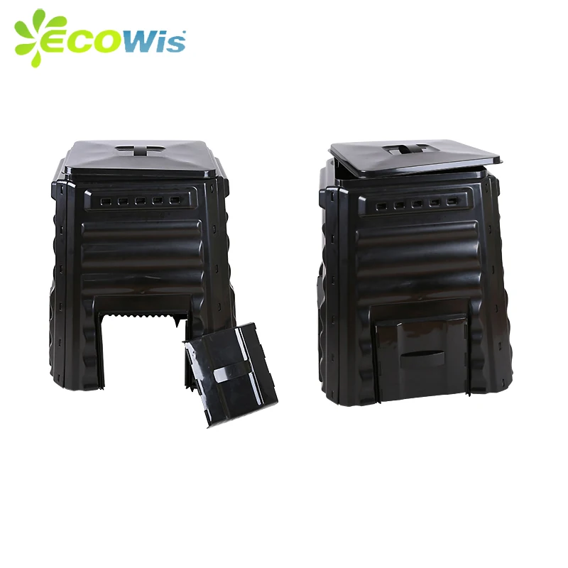 220L Organic Waste Bin Large Capacity Detachable Garden Plastic ...