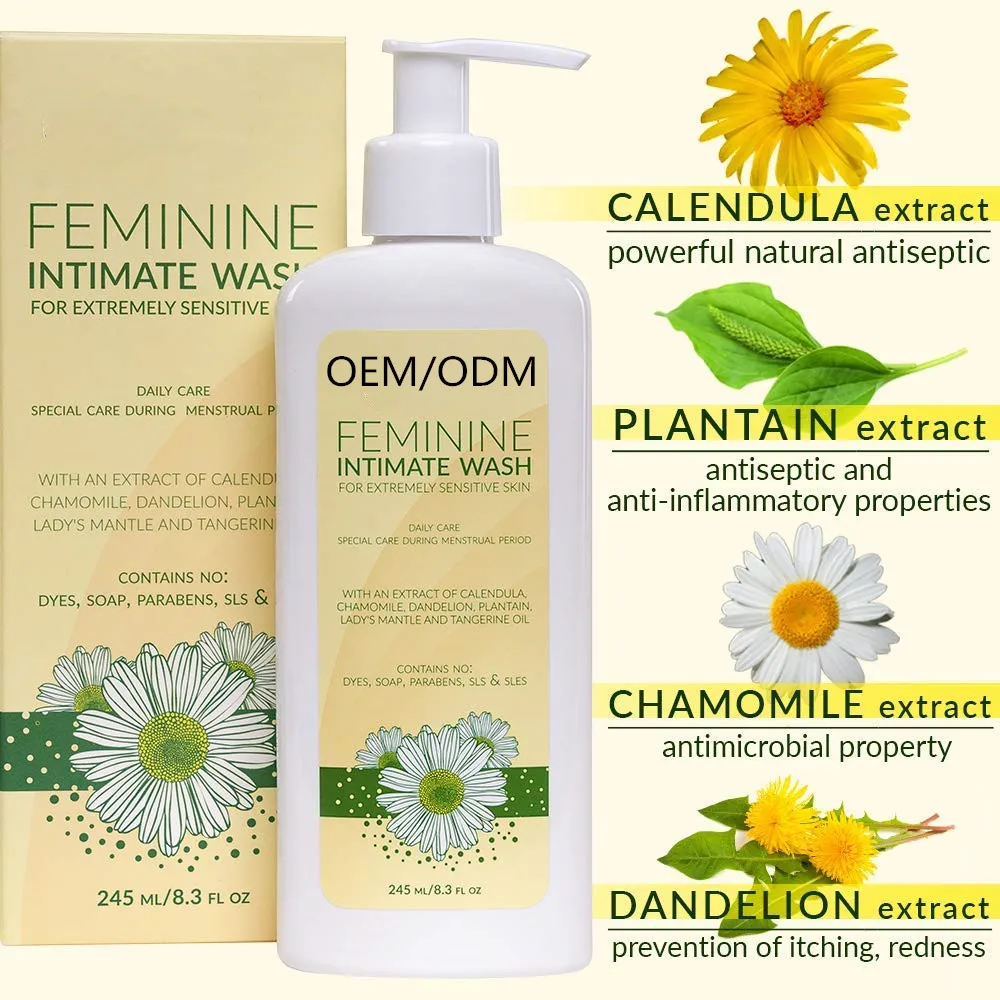 Private Label Women Hypoallergenic Intimate Gel For Sensitive Skin Ph ...