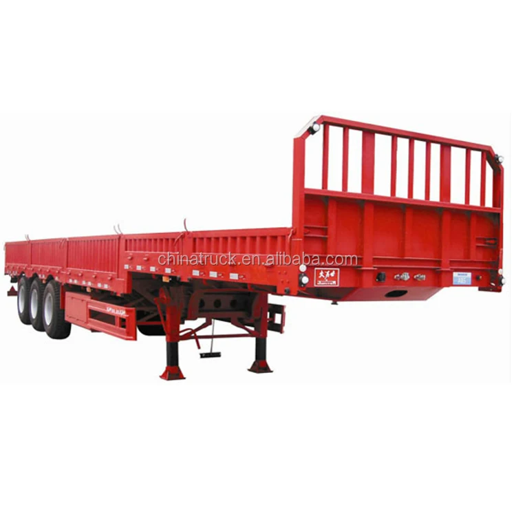 40ft-80ft Extendable Flatbed Trailer - Buy Howo 420 Hp Semi Trailer low ...