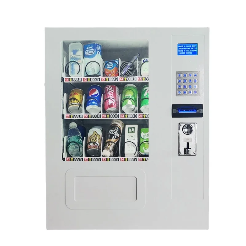 Small Beverage and Snack Desktop Vending Machine - 150pcs Capacity