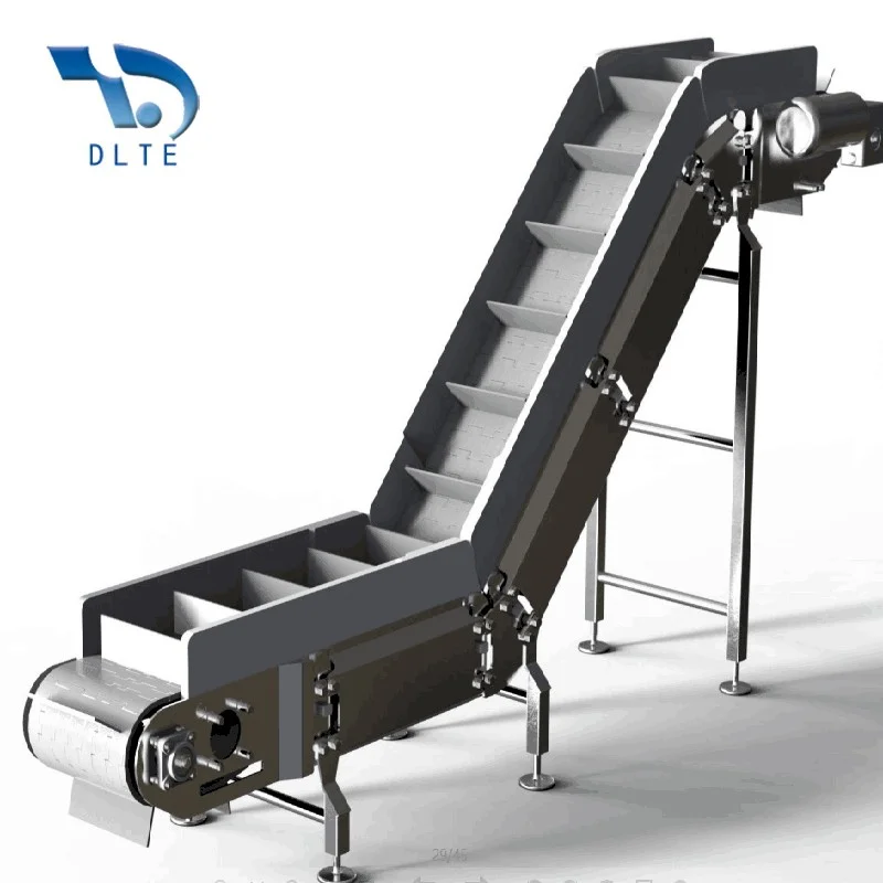 Dlte Lifting Conveyor With Z-structure Z Type Tilted Conveyor Incline ...