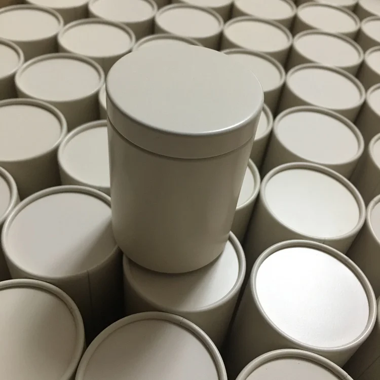 Wholesale Multi Color Paint Cylinder Shape Tea Storage Tins