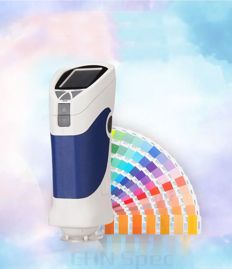 Chn Spec Portable Colorimeter Cs-210 For Color Measurement Of Plastic ...