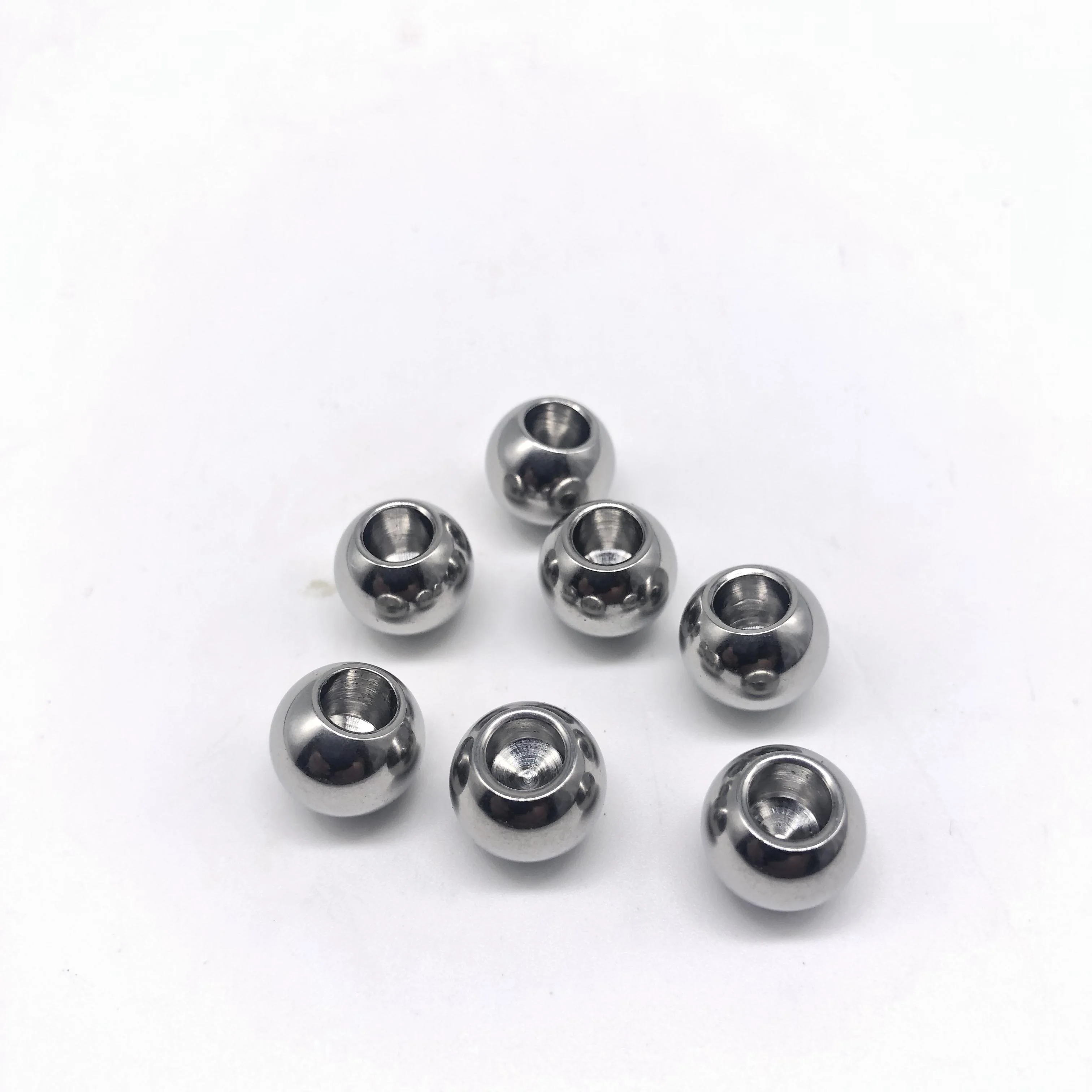 0.8mm-100mm 7mm 20 Cm Solid Hollow Aluminum Ball Big Thread Large 17mm ...