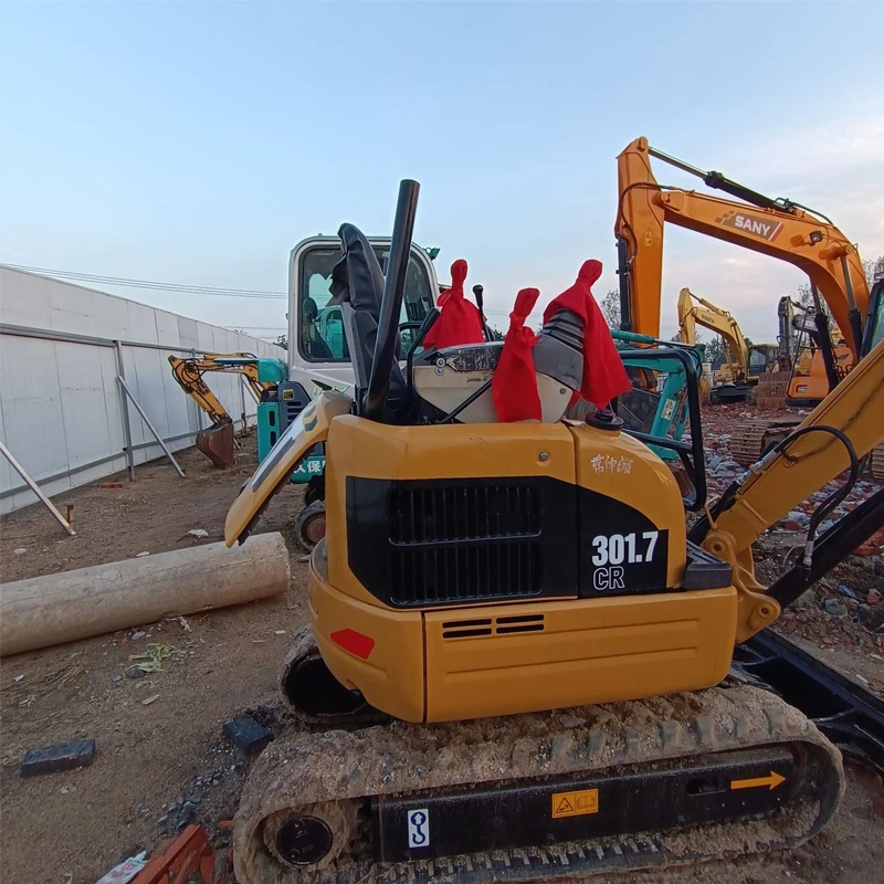 Used Caterpillar Cat 301.7cr Crawler Excavator Mini Digger Low Price ...