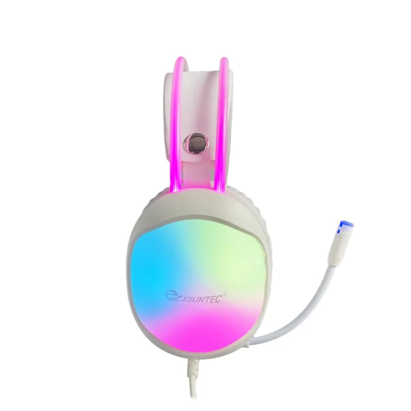 Cool Design Rgb Gaming Headset Customized Gaming Headphone Three Lamps ...