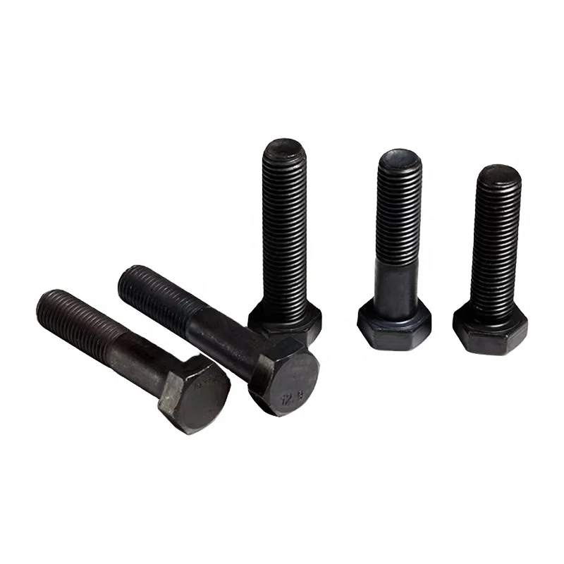 BSW/UNC/UNF Bolts and Nuts Carbon Steel Black Galvanized 4.8/8.8/10.9 ...