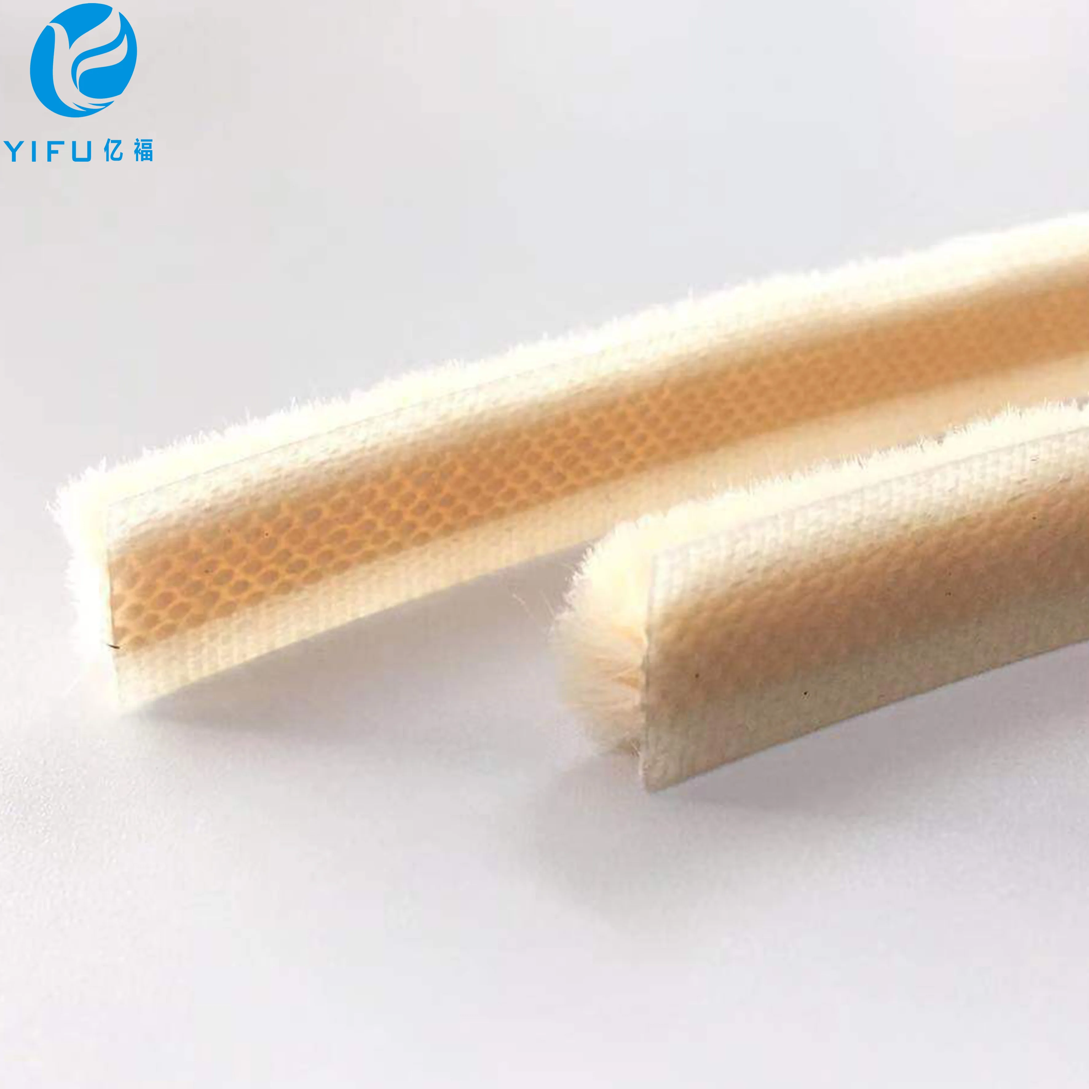 Waterproof Self-adhesive Wool Pile Weatherstrip - Buy Back To Glue Wool ...