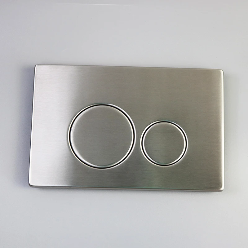 Bathroom Wc Toilet Concealed Cistern Dual Flush Plate Ss304 Stainless ...