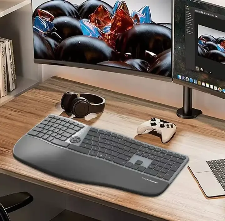 Custom Keyboard Split Keyboard Layout Wireless Ergonomics,Wrist Support ...