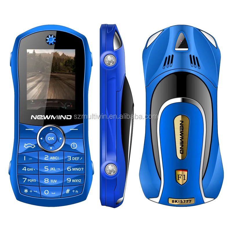 NEWMIND F1 Dual SIM Card Car Shaped Mobile Phone - Fun & Functional