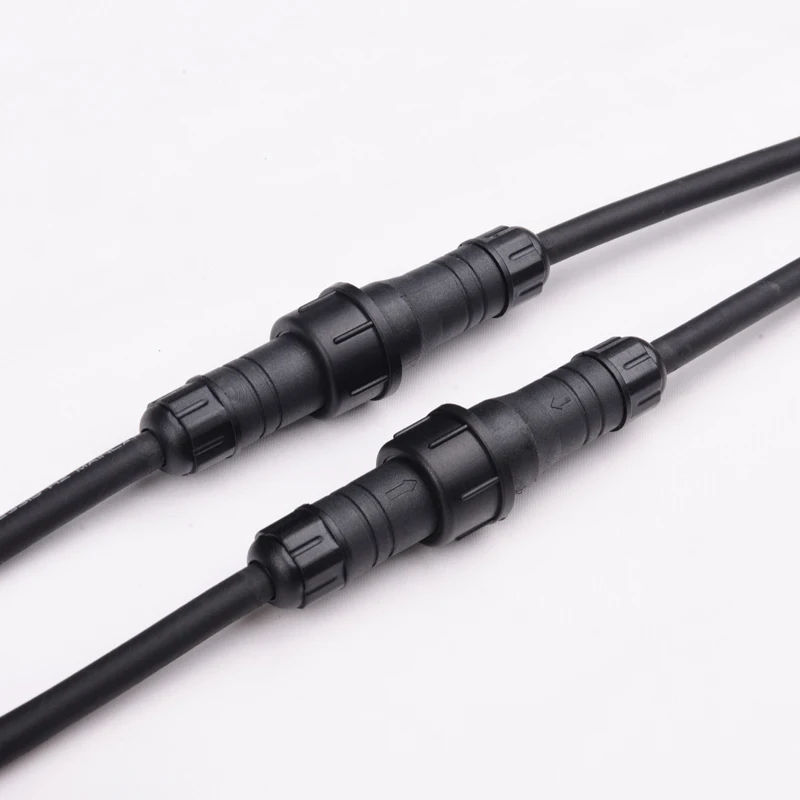 M8 M12 M16 M18 M20 Waterproof Connectors 3 Pin 3 Core IP65 IP67 IP68