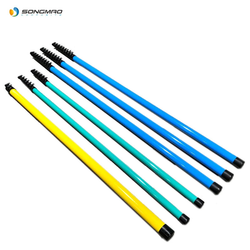 High Strength 3m 4m 10m 12m 15m Fiberglass Telescopic Pole - Buy ...