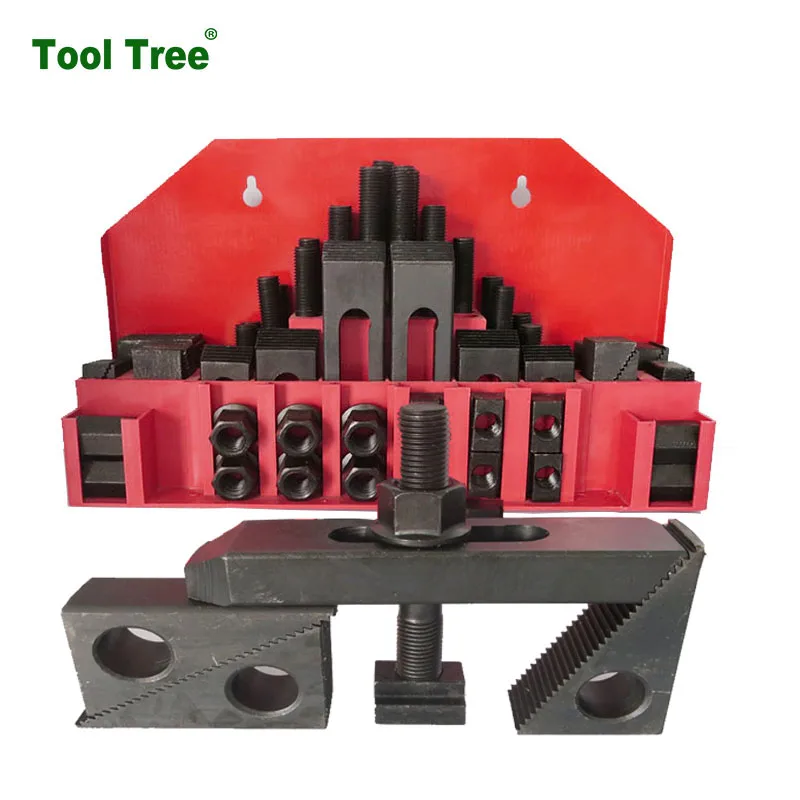 Milling Machine Clamping Set - 58pcs Kit for Precision