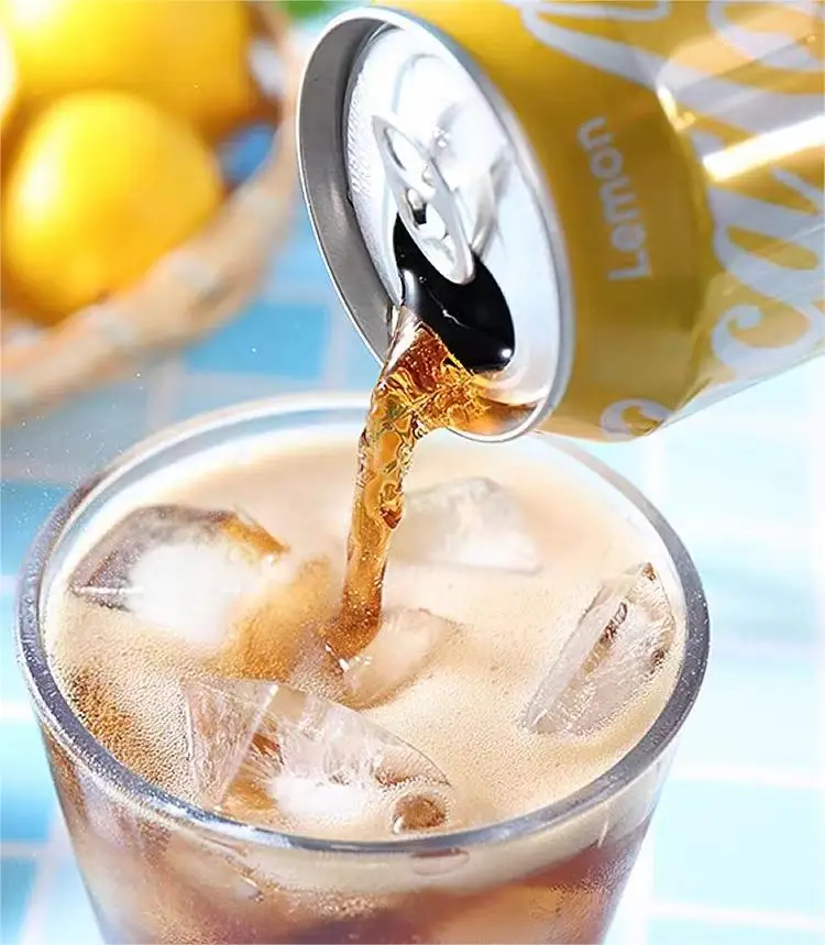 Hong Kong Version Lemon Flavor Cola 330ml Soda Carbonated Drink - Buy ...