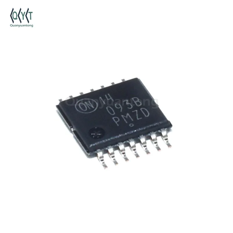 Mc14093bdtr2g Mc14093 Nand Gate Ic 4 Channel Schmitt Trigger Tssop14 Ic ...