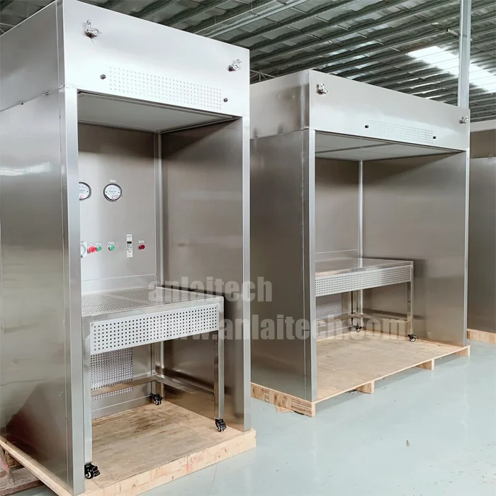 Anlaitech Portable Sampling Booth Stainless Steel Weighing Booth ...