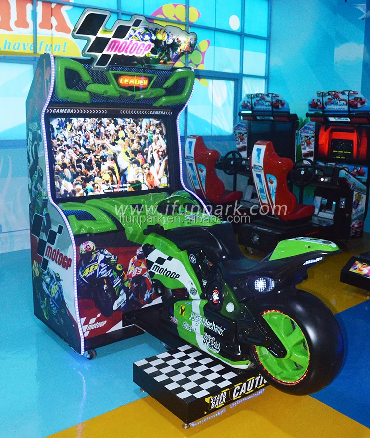 Arcade Moto Gp Racing Bike Simulator Indoor Coin Operated Arcade Video ...