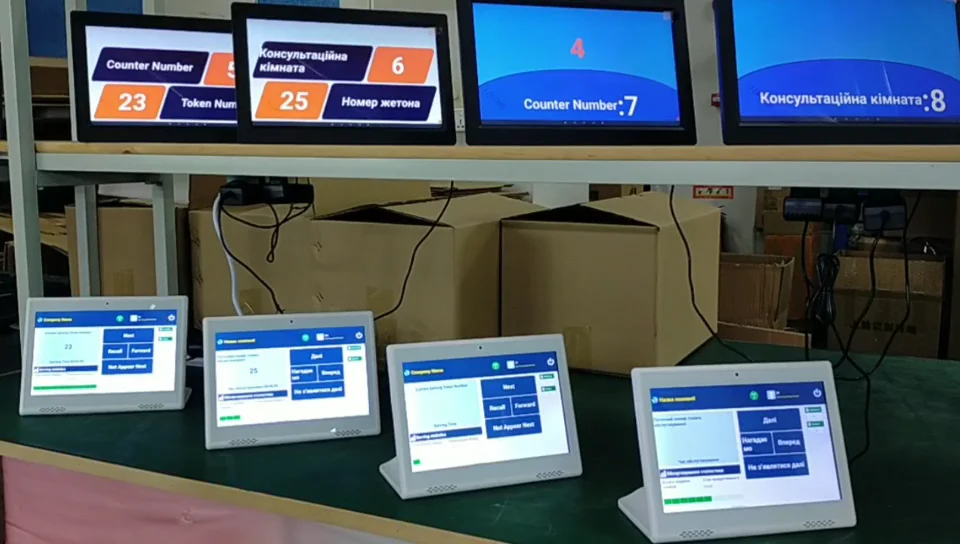 Snappy 14 Inch Queue Number Display Queue Management System Solution ...