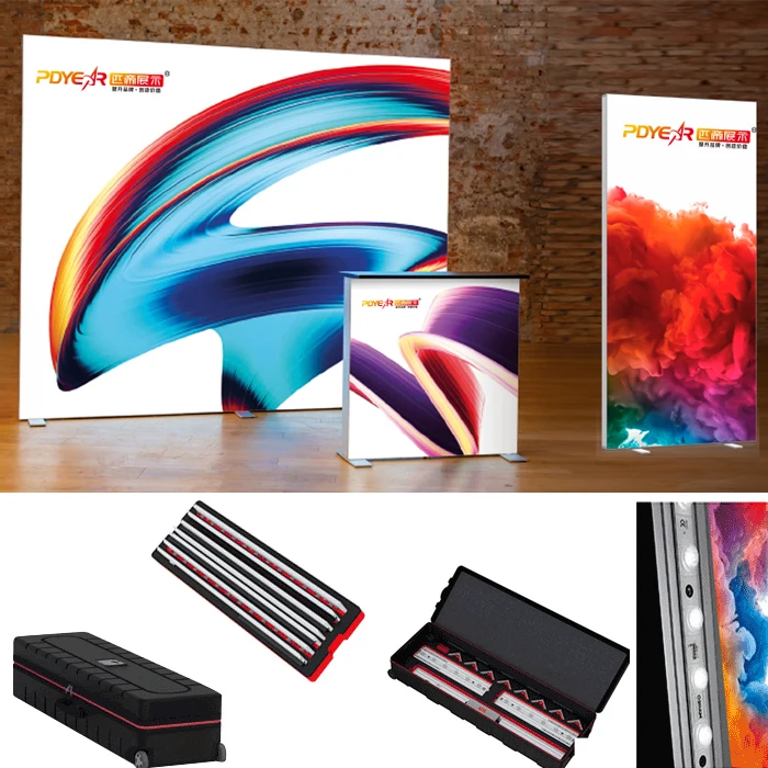 Aluminum Custom Printing Pop Up Frameless Seg Led Light Box Backlit ...