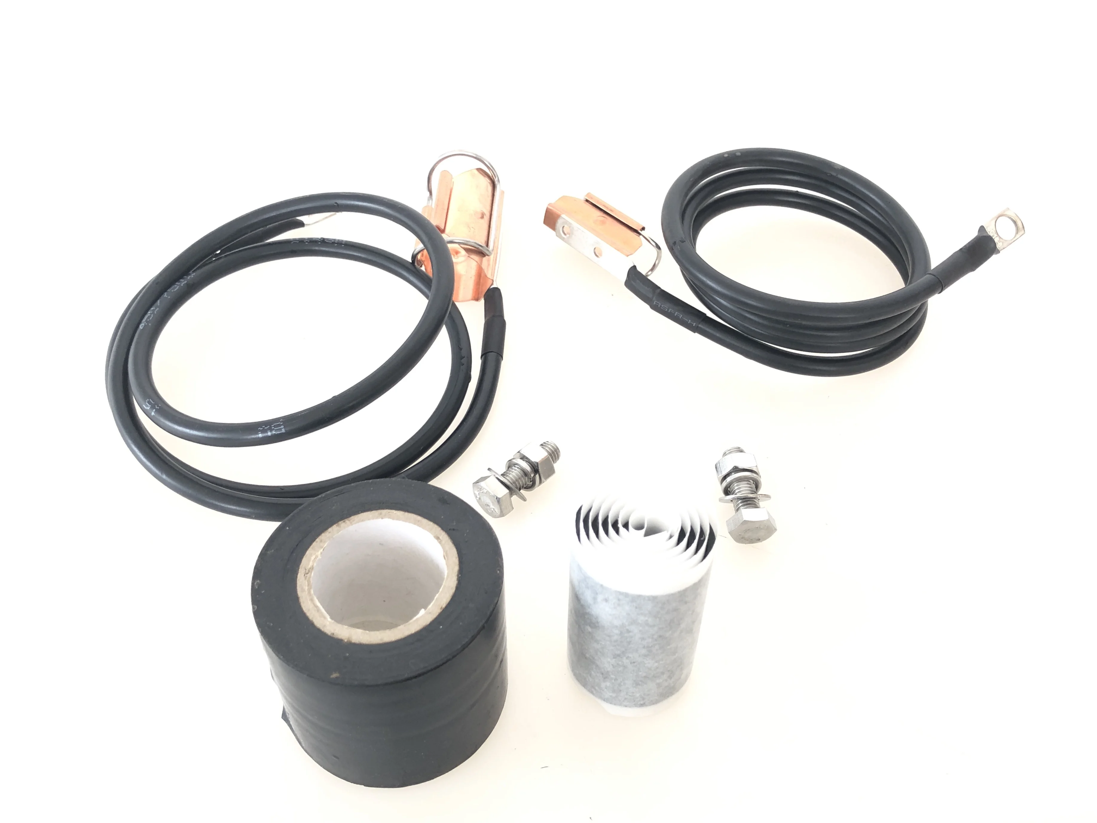 Copper Grounding Kit For1/4" 1/2'' 7/8" 1-1/4" 1-5/8" Cable Grounding ...