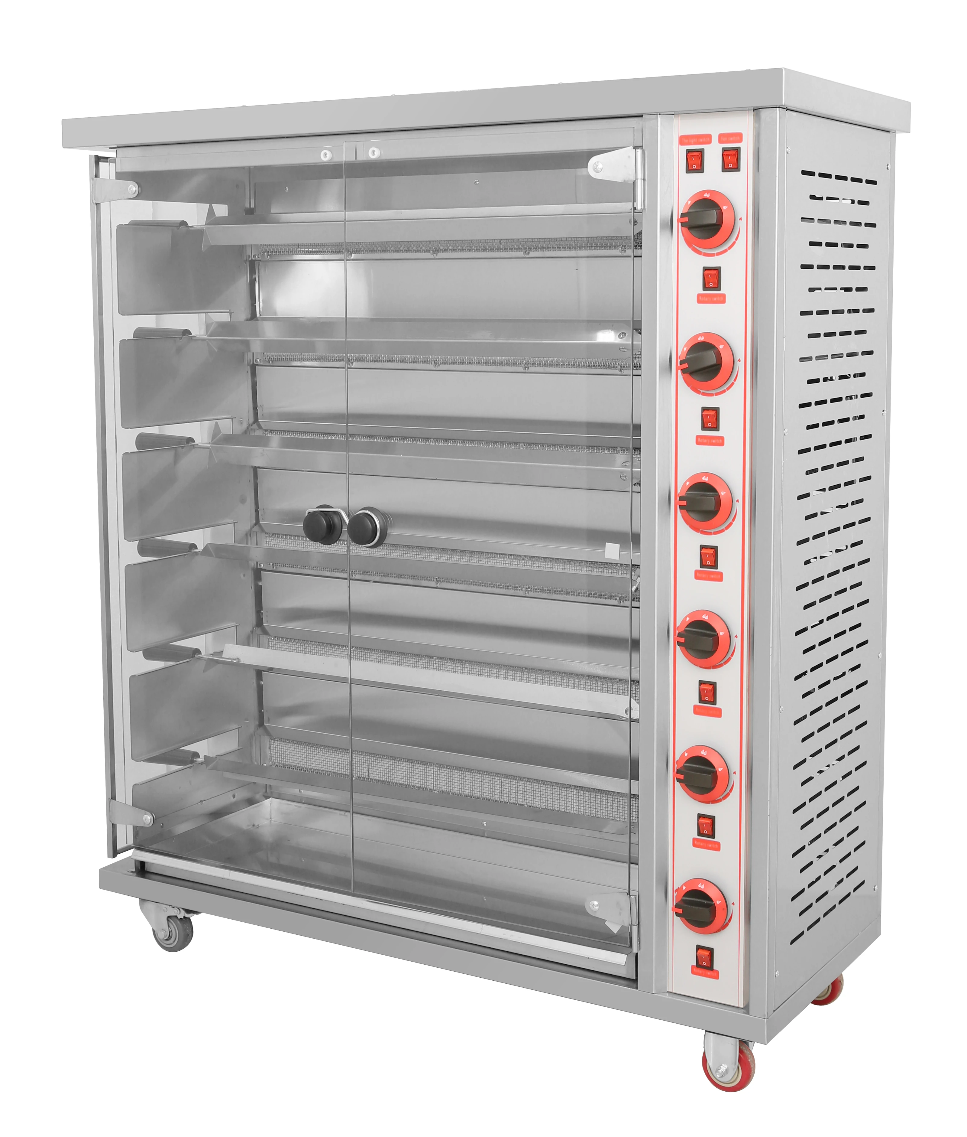 Rottiserie Chicken Rotisserie Machine Gas Stainless Steel Chicken ...