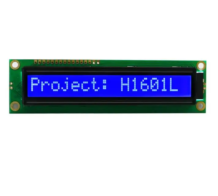 16x1 1601 Character Lcd With Rs232 Rs485 I2c Interface With 3.3v 5.0v ...
