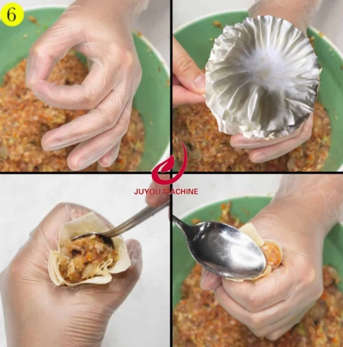 Gyoza Siomai Skin Wrapper Making Machine Commercial Tabletop Automatic ...