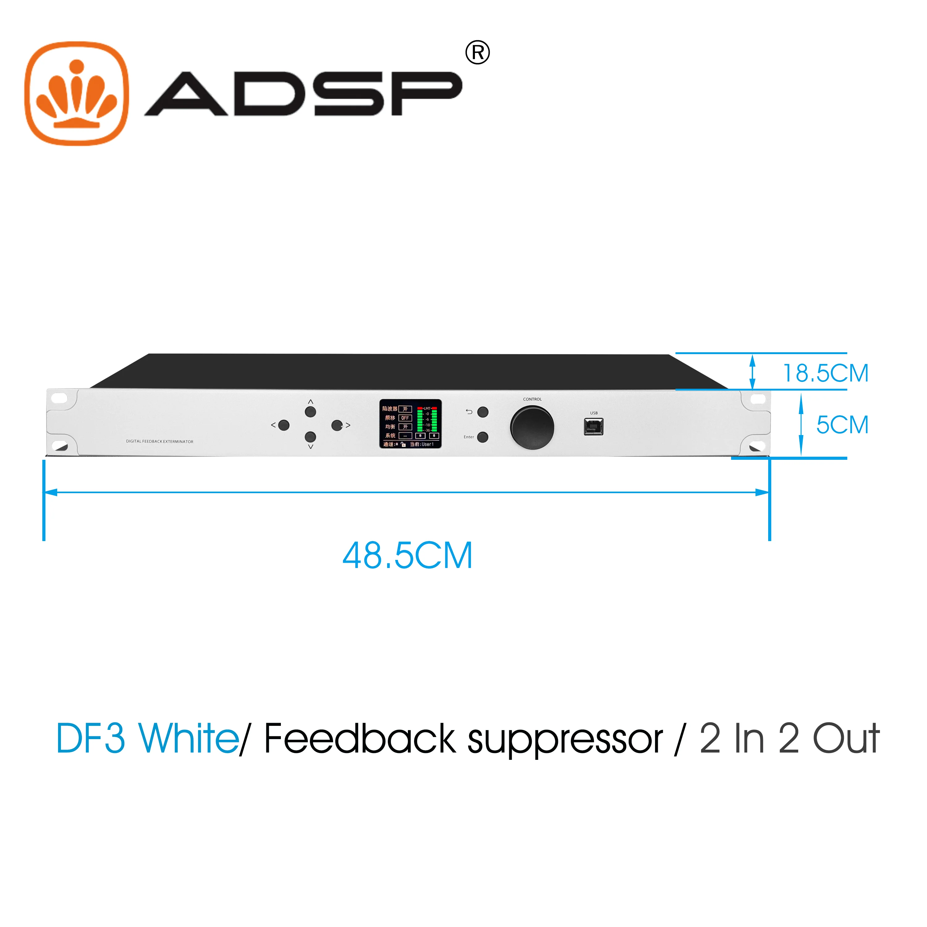 Multifunctional 8 In 8 Out Dante Dsp Processor For Wholesales - Buy 8 In 8 Out Dante Dsp ...