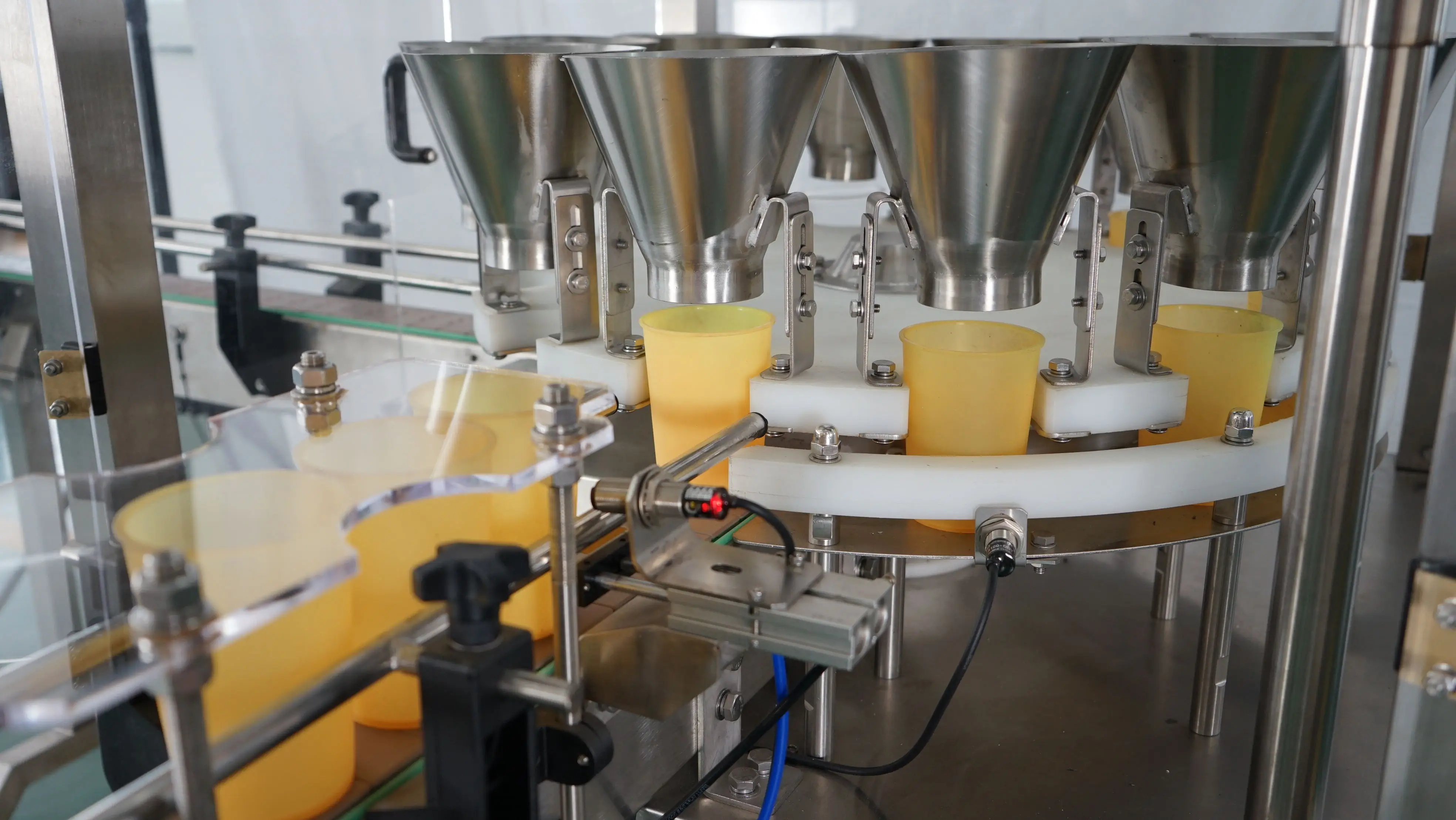 Automatic Canned Food Packaging,Automatic Jars Filling And Capping Machines For Nuts/gummies ...