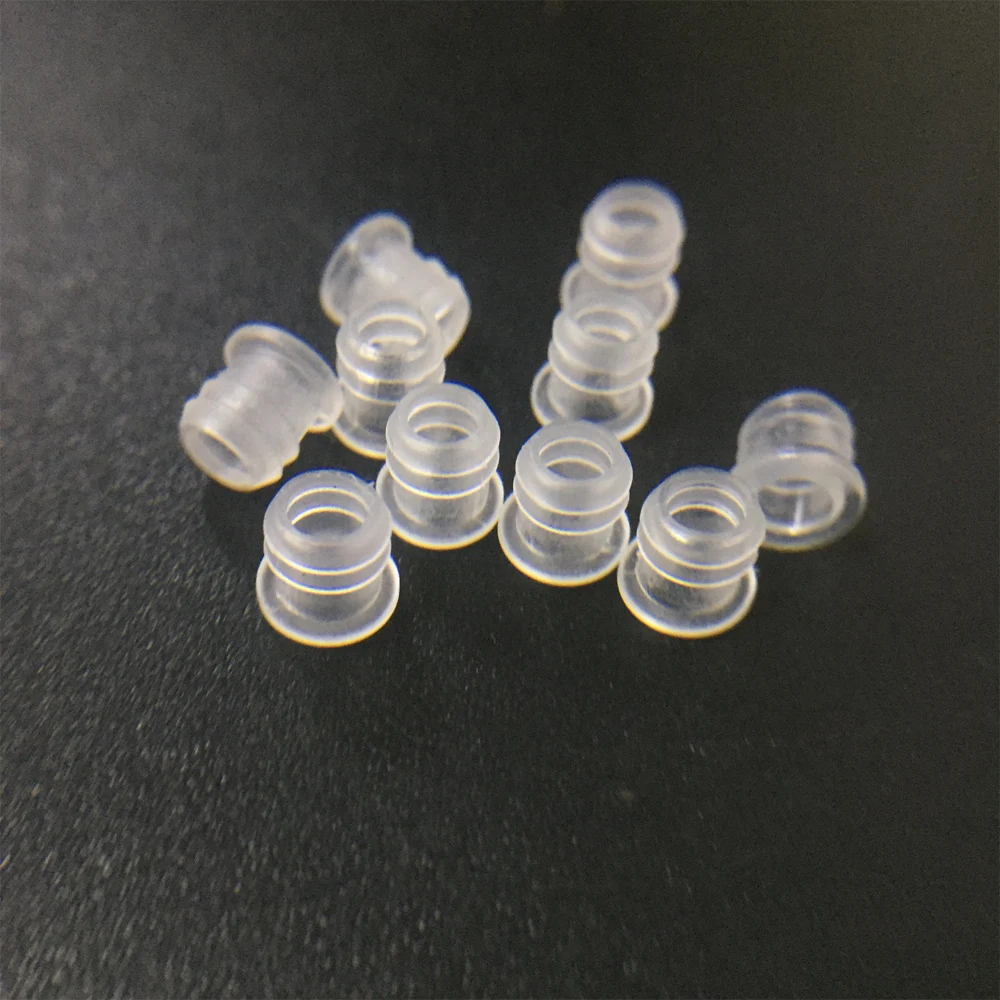 Mini Soft Earmold Bent Tubing Plastic Tube Lock for JIA