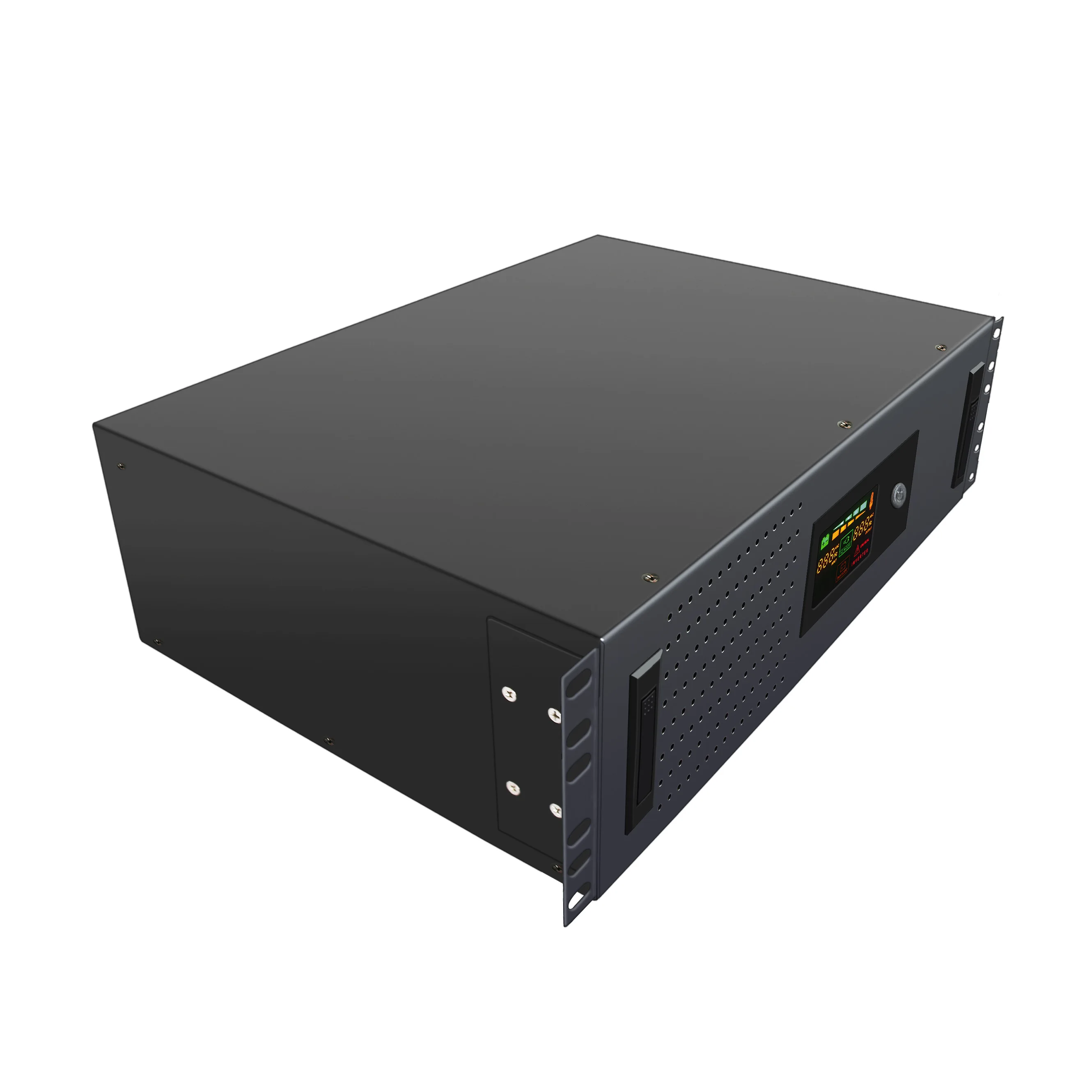 Rack-mounted Offline Ups 2000va/1200w With Lem Color Display Simulated ...